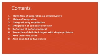 Ch 5 integration | PPTX | Physics | Science
