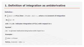 Ch 5 integration | PPTX | Physics | Science