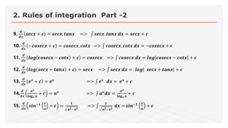 Ch 5 integration | PPTX | Physics | Science