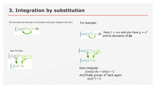 Ch 5 integration | PPTX | Physics | Science