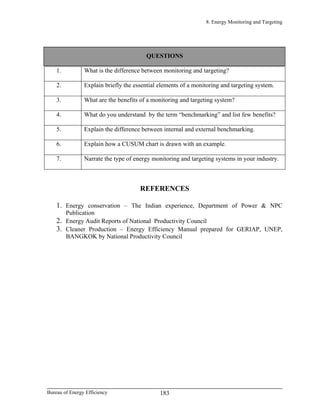 Energy Monitoring & targeting | PDF