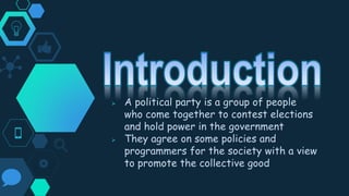 Ch 6 Political Parties | PPTX