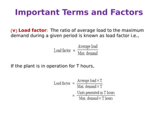 Load on Power Station from power sytem engineering | PPT