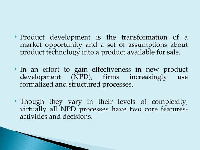Financial product development for a banking sector | PPT