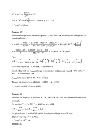 Ch 6- fugacidad mezcla | PDF