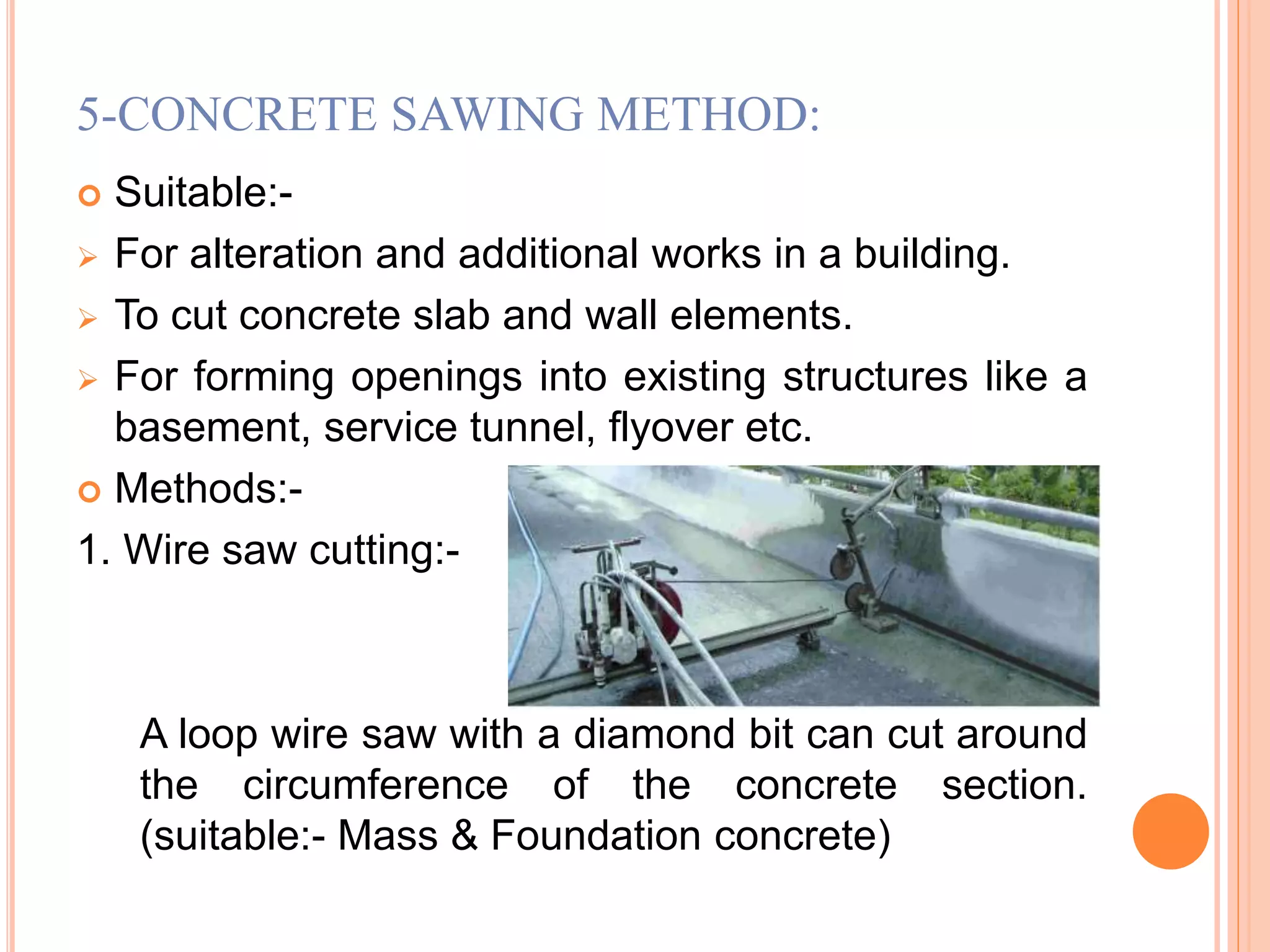 DEMOLITION AND DISMANTLING TECHNIQUES | PPTX