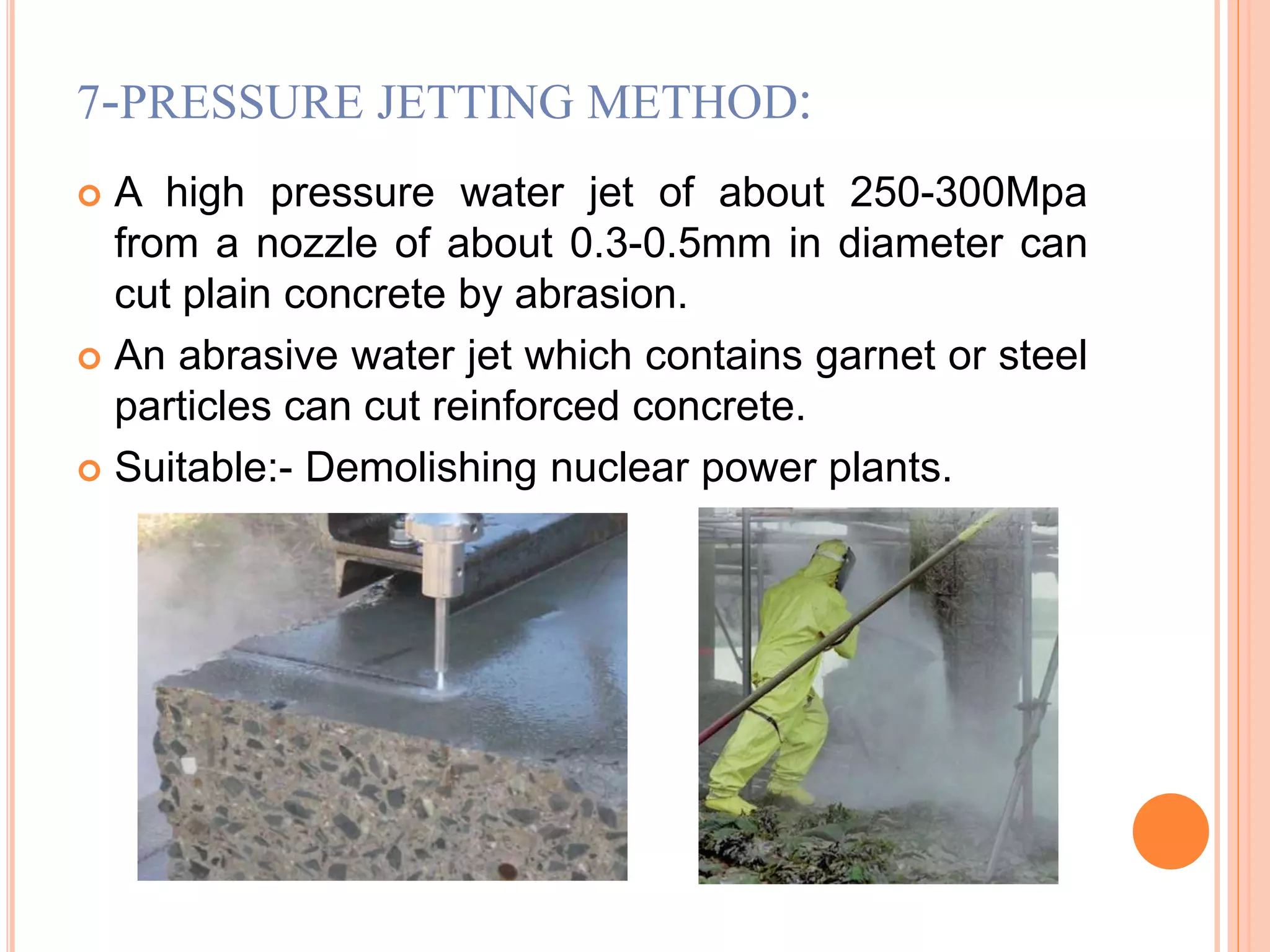DEMOLITION AND DISMANTLING TECHNIQUES | PPTX