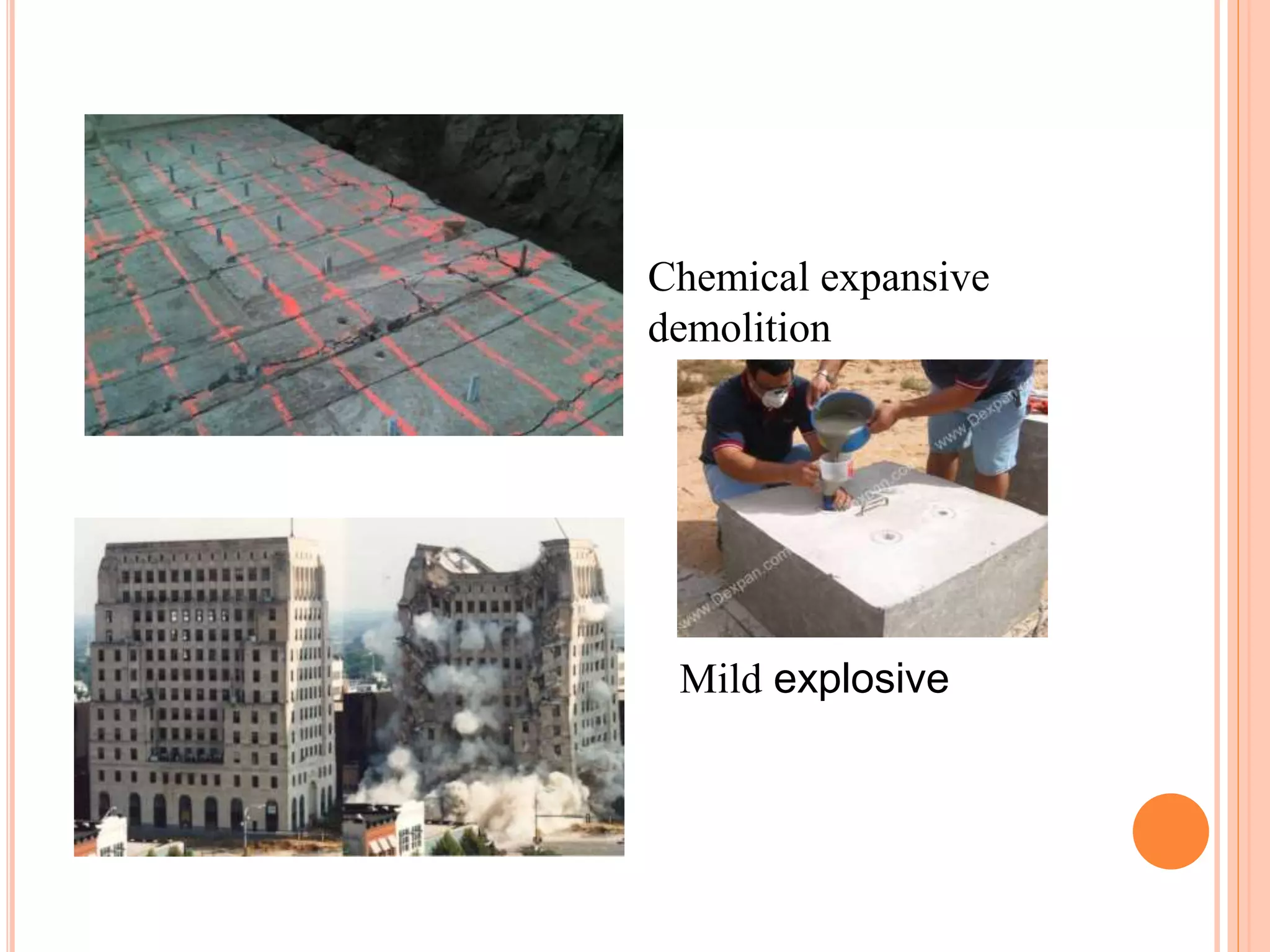DEMOLITION AND DISMANTLING TECHNIQUES | PPTX