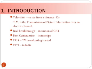 Ch 6 introduction to television | PPT