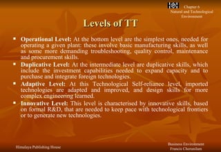 Ch 6 nat. & tech. envt. | PPT