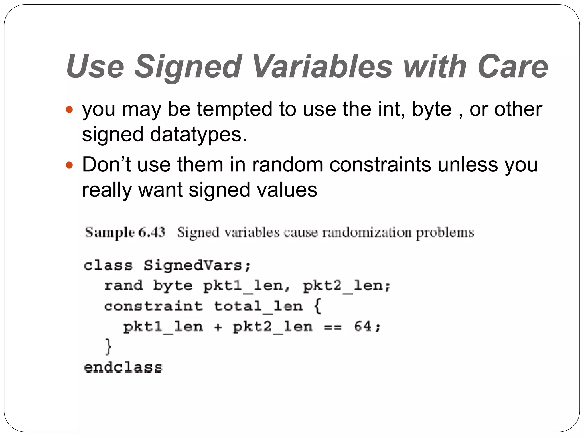 Ch 6 randomization | PPTX
