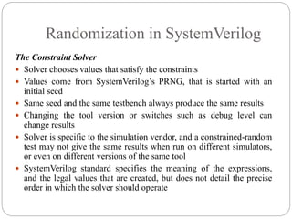 Ch 6 randomization | PPTX