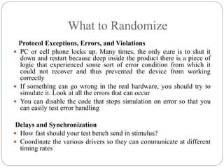 Ch 6 randomization | PPTX