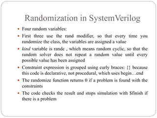 Ch 6 randomization | PPTX