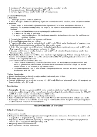 DIAGNOSIS OF PREGNANCY | PDF | Pregnancy | Reproductive Health