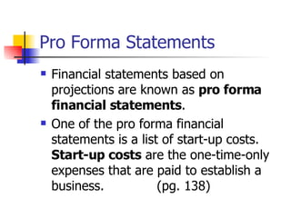 Ch. 7 Financial Planning | PPT