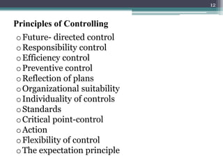 CH - 7 Controlling.pptx