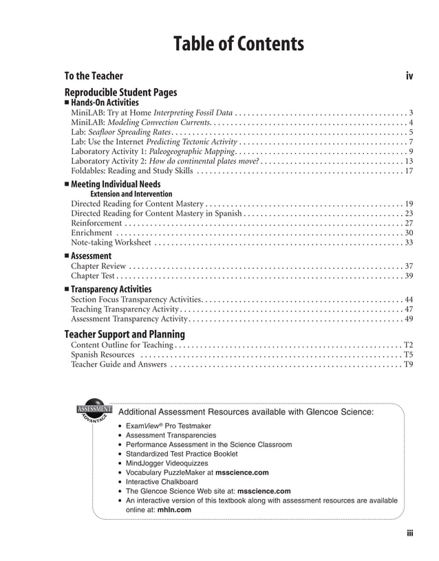Ch. 7 glencoe worksheets | PDF | Educational Assessment | Education