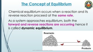 Equilibrium class 11th slideshow with all concepts | PPTX
