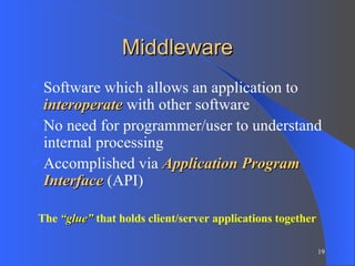 Ch 8 Client Server | PPT