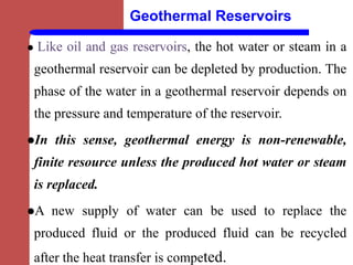 Geothermal Energy Resources or Geothermal power plant | PPT