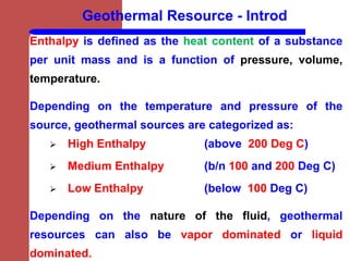 Geothermal Energy Resources or Geothermal power plant | PPT