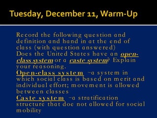 Ch 8 Social Stratification | PPT
