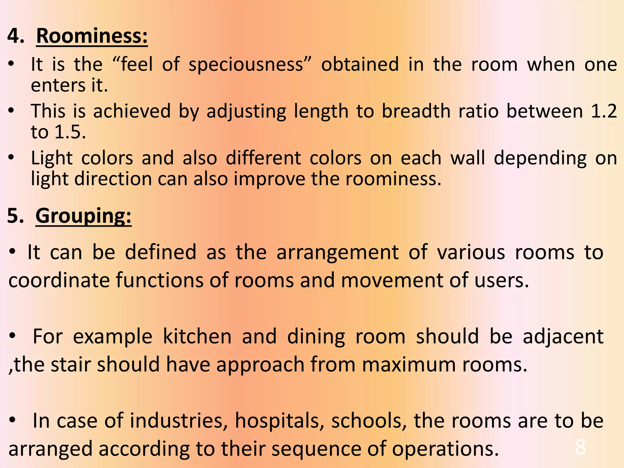 Ch 8 building planning | PPTX