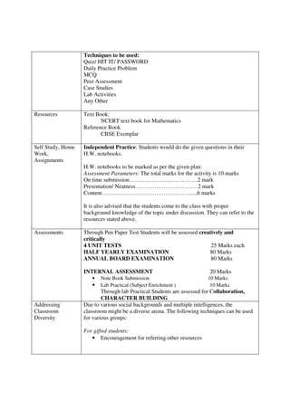 Ch 8 decimals lesson plan | PDF