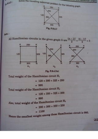Ch 8 eulerian and hamiltonian graphs | PDF