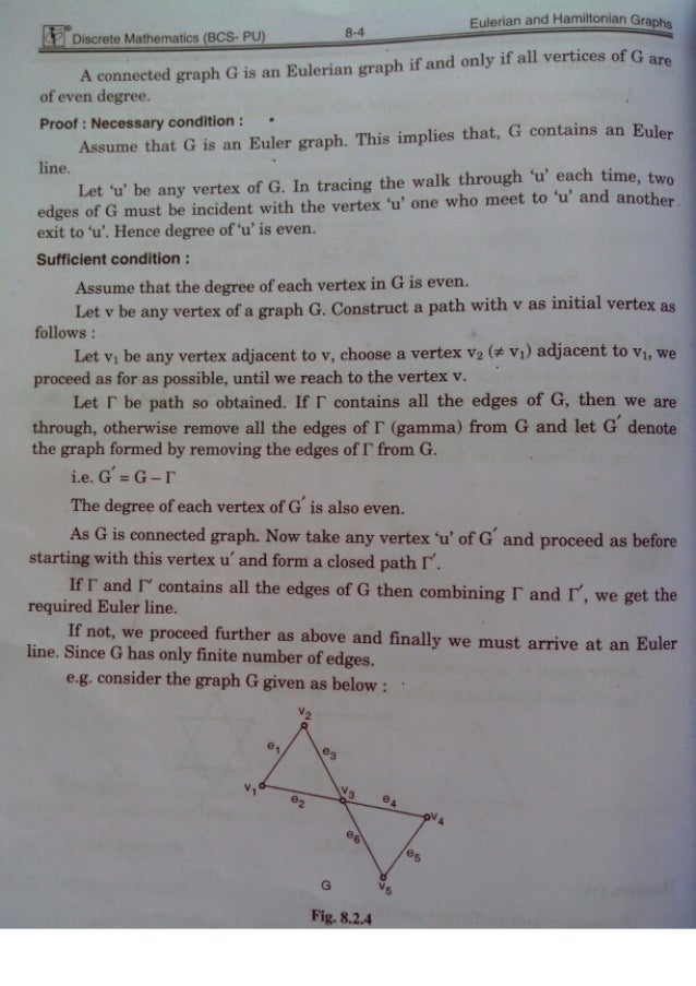 Ch 8 eulerian and hamiltonian graphs