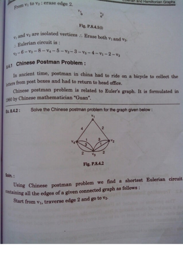 Ch 8 eulerian and hamiltonian graphs