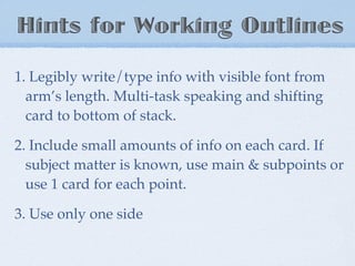 Ch. 8; p.155 157 Types of Outlines | KEY