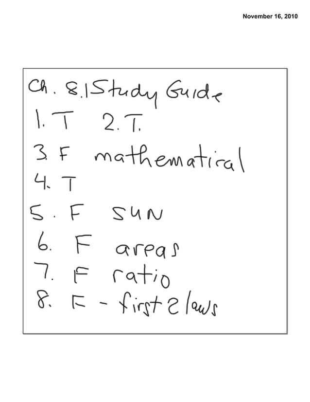 Ch.8 study guides answers | PDF | Books and Literature