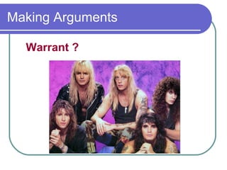 Ch. 7 Making Arguments | PPT