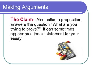 Ch. 7 Making Arguments | PPT