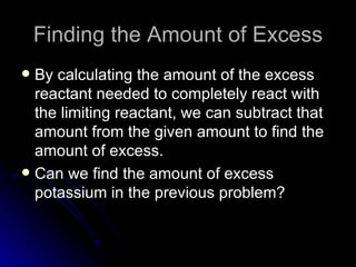 Ch 9 Stoichiometry | PPT