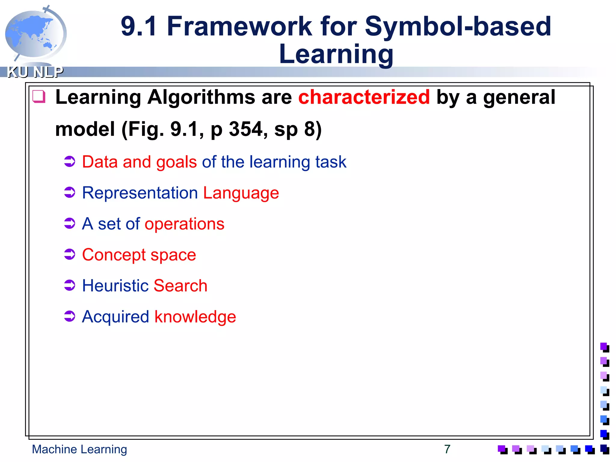 Ch 9-1.Machine Learning: Symbol-based | PPT