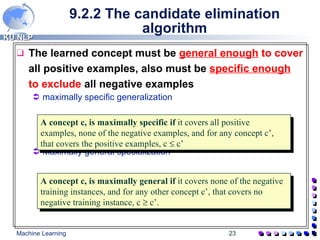 Ch 9-1.Machine Learning: Symbol-based | PPT