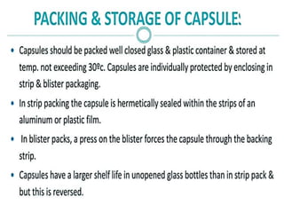 Ch capsules | PPTX