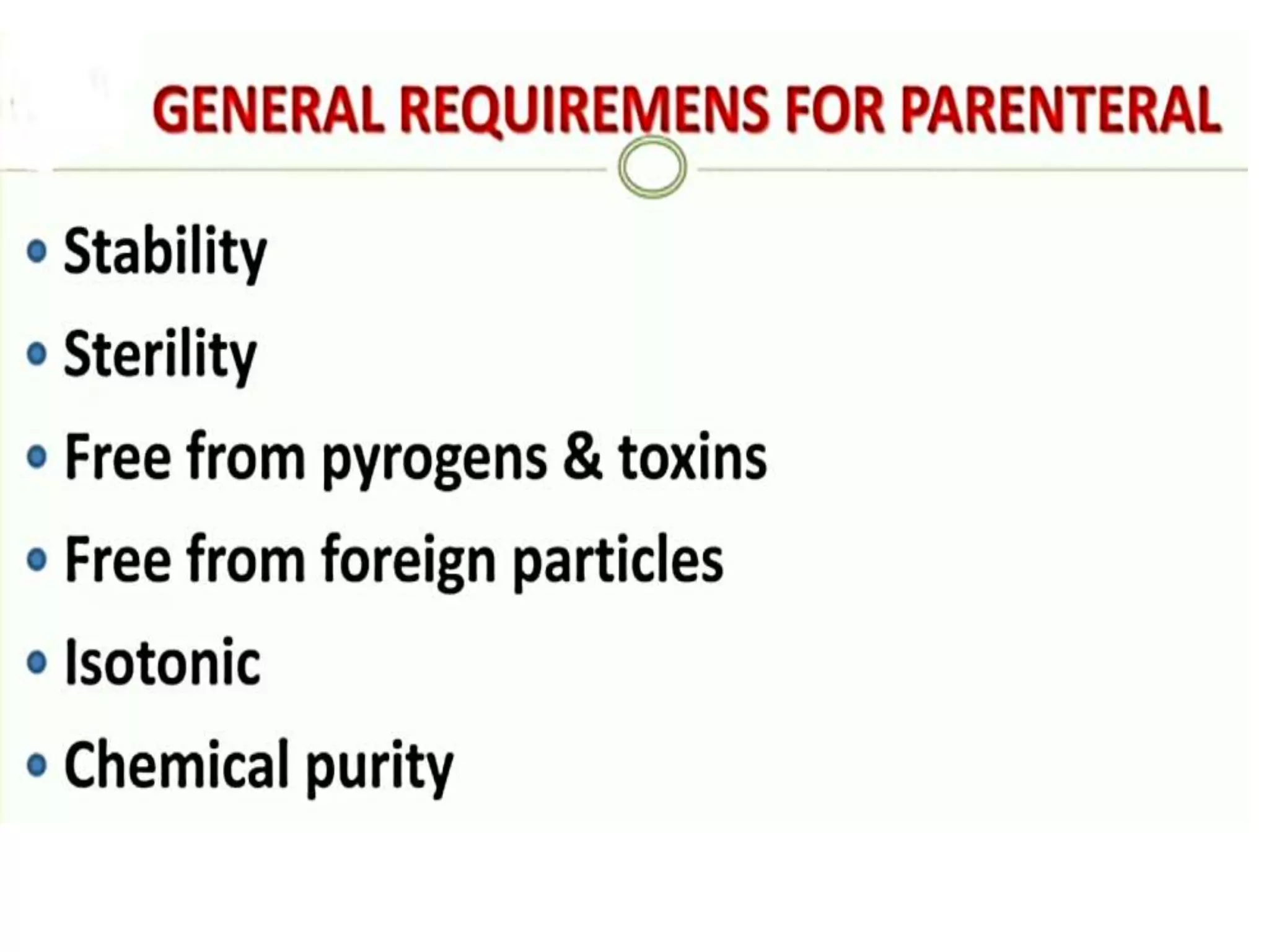 Ch parenteral dosage form & its classification | PPTX