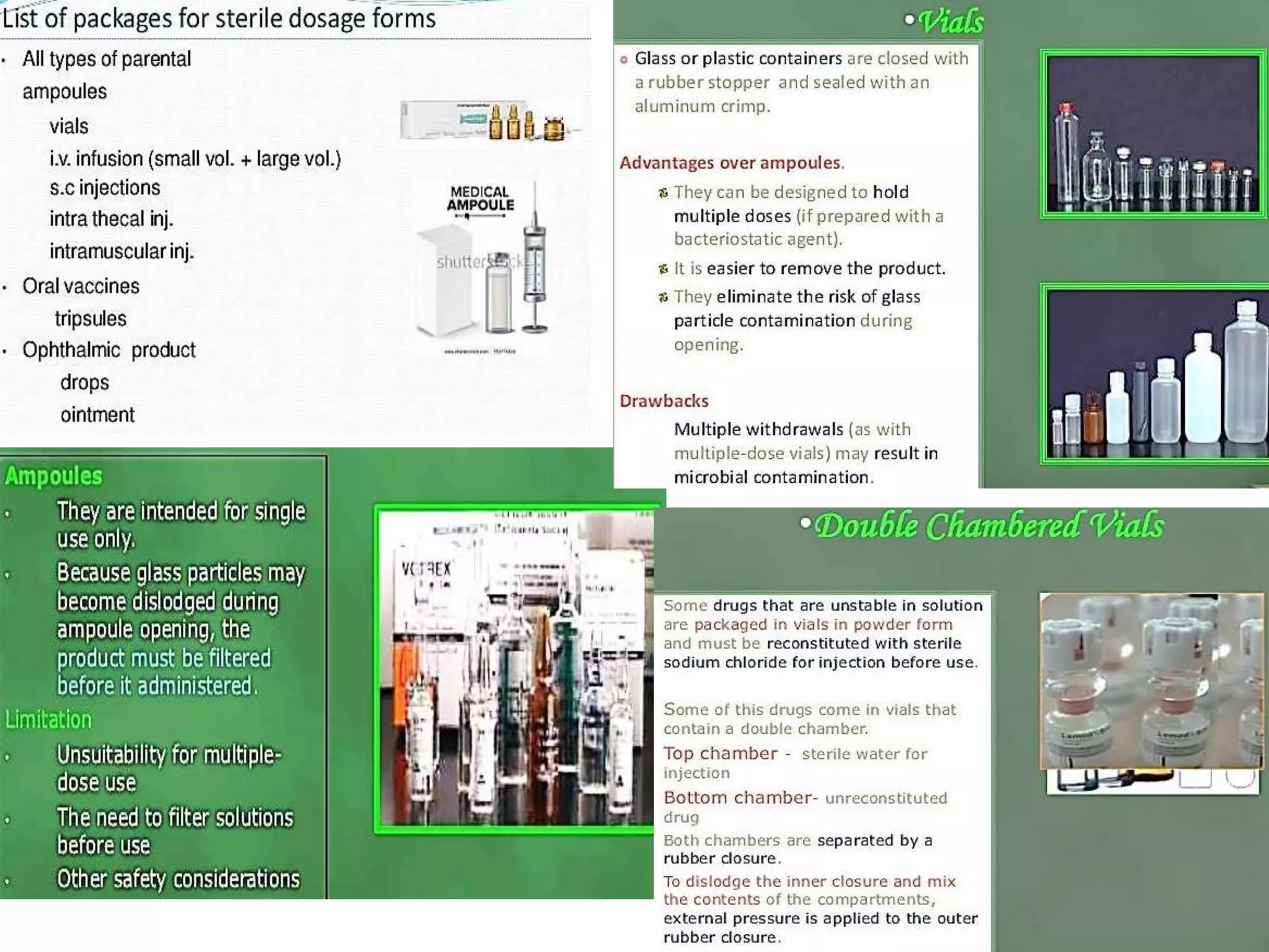 Ch parenteral dosage form & its classification | PPTX