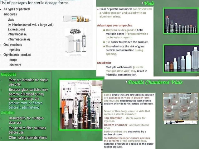 Ch parenteral dosage form & its classification | PPTX