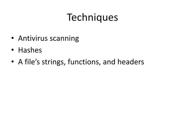 Practical Malware Analysis: Ch 0: Malware Analysis Primer & 1: Basic ...