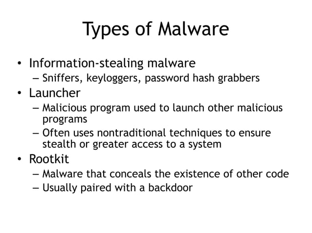 CNIT 126 Ch 0: Malware Analysis Primer & 1: Basic Static Techniques | PDF