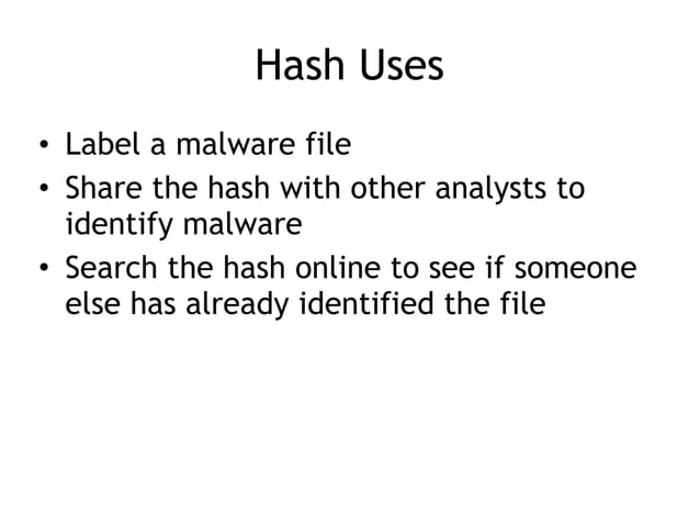 CNIT 126 Ch 0: Malware Analysis Primer & 1: Basic Static Techniques | PDF