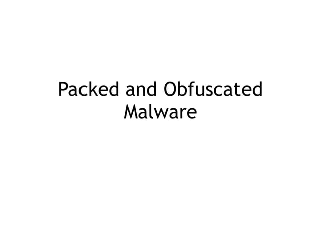 CNIT 126 Ch 0: Malware Analysis Primer & 1: Basic Static Techniques | PDF