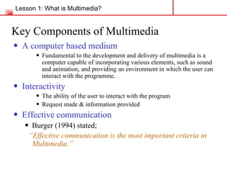 Intro Multimedia | PPT