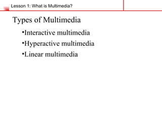 Intro Multimedia | PPT