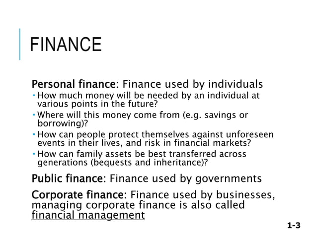financial Management overview intro.... | PPT | Free Download